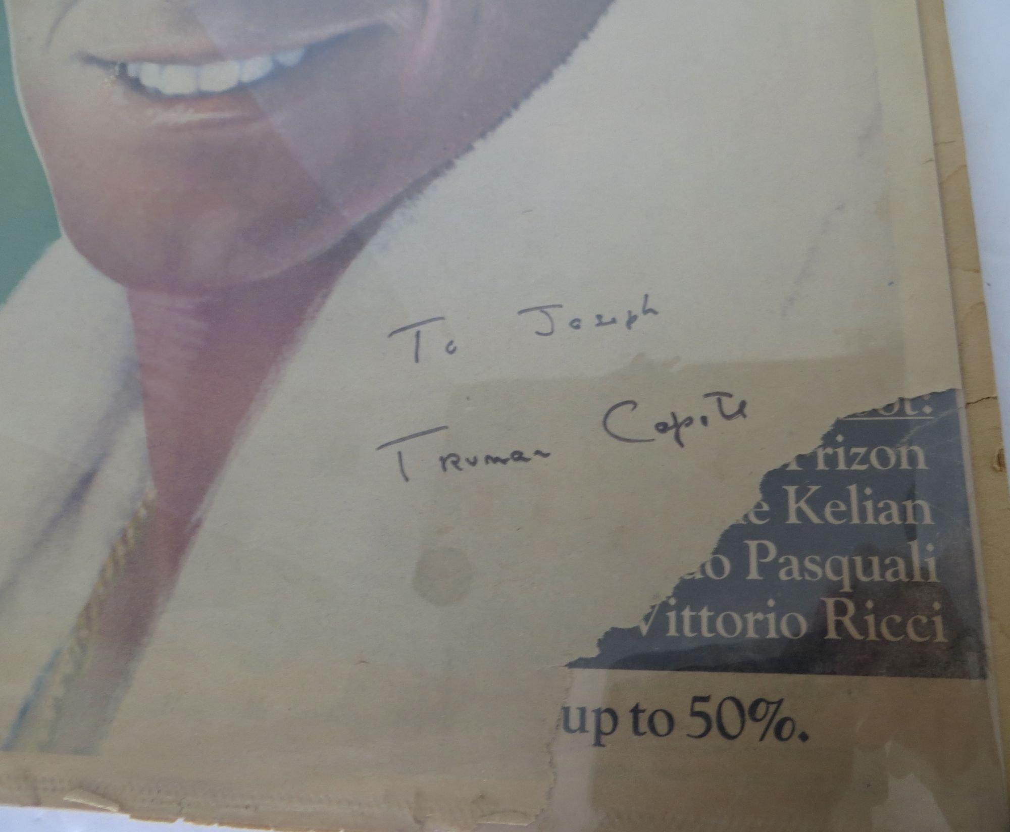 Interview Magazine | Andy Warhol, Truman Capote | first