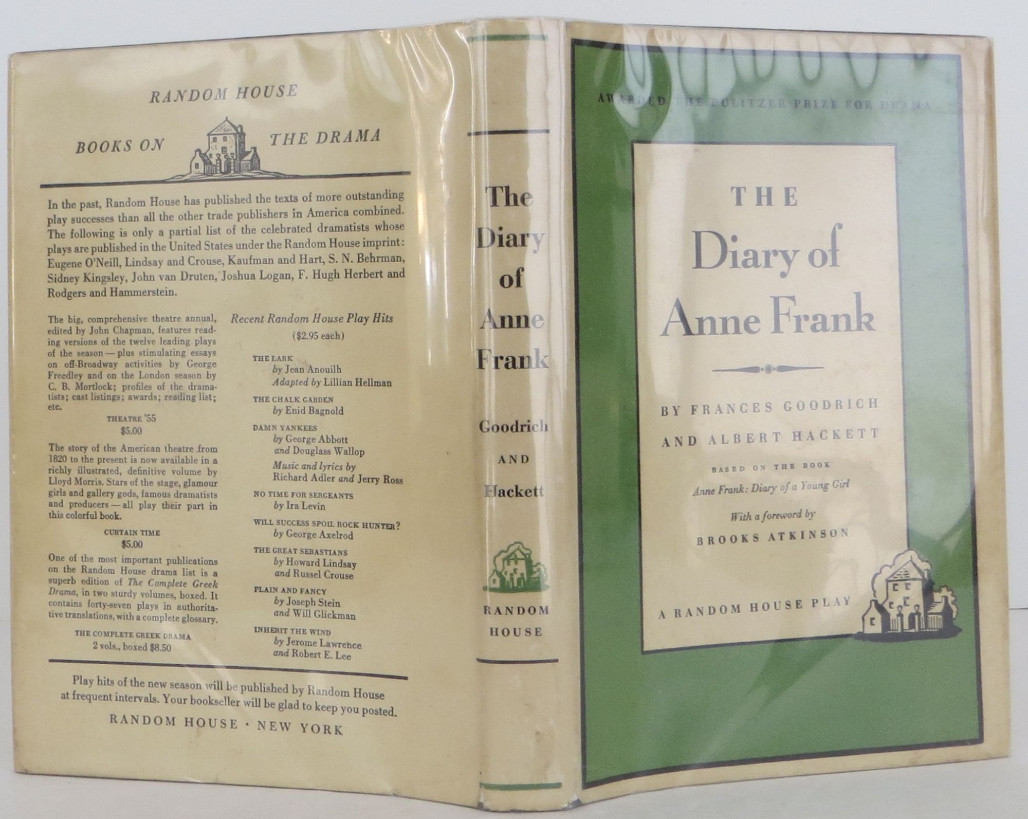 The Diary of Anne Frank, the Play | Frances Goodrich, Albert Hackett ...